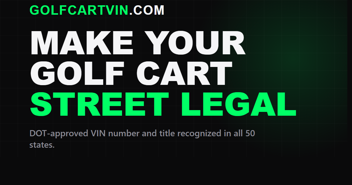 Golf Cart VIN Lookup and Decoder Guide | GolfCartVIN.com Blog
